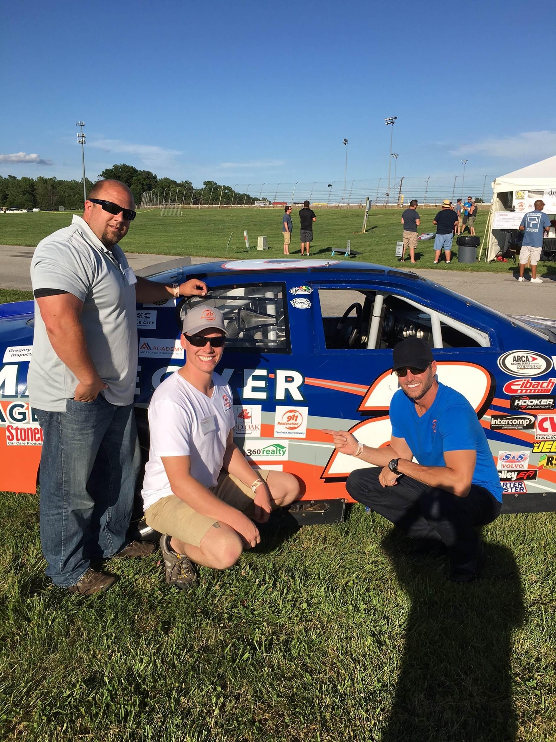 911 Restoration Indianapolis Sponsors ARCA Racer Bobby Hamilton Jr.